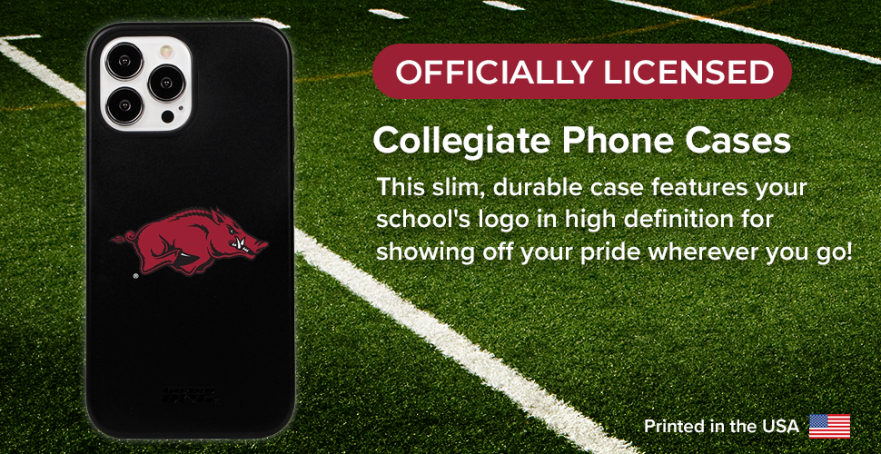 Arkansas Razorbacks Logo iPhone Cases - MobileMars