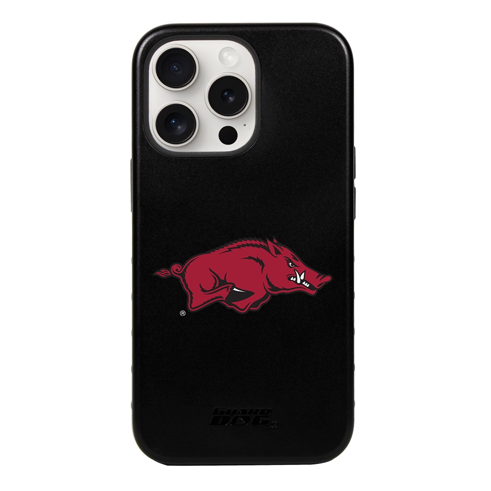 Guard Dog Arkansas Razorbacks Logo Case for iPhone 15 Pro Max - MobileMars